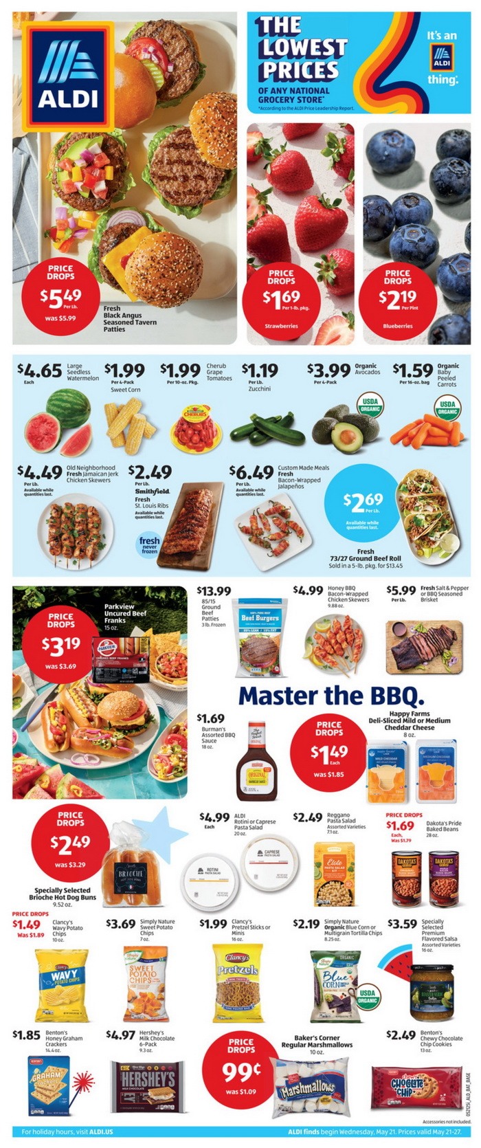 ALDI Weekly Ad May 21 – May 27, 2025