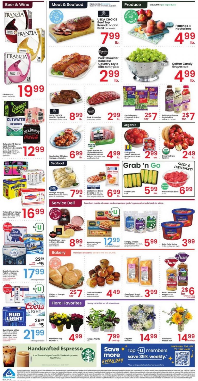 Albertsons Weekly Ad May 14 – May 20, 2025