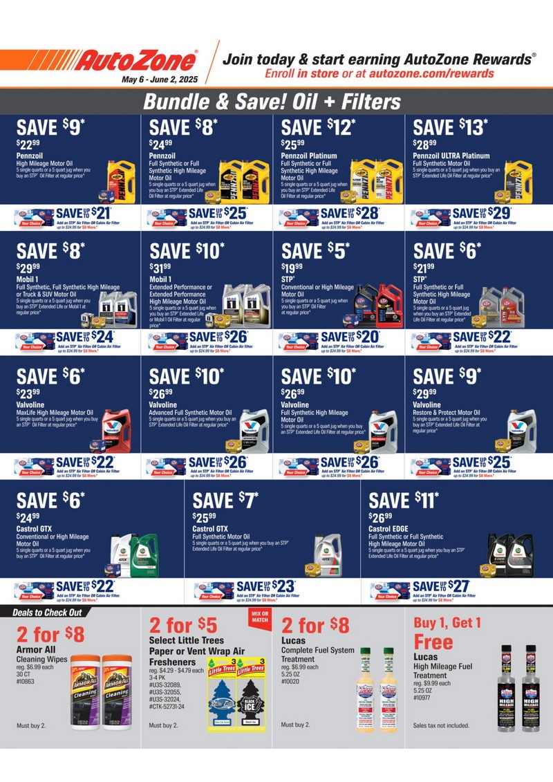 AutoZone Monthly Ad May 06 – Jun 02, 2025