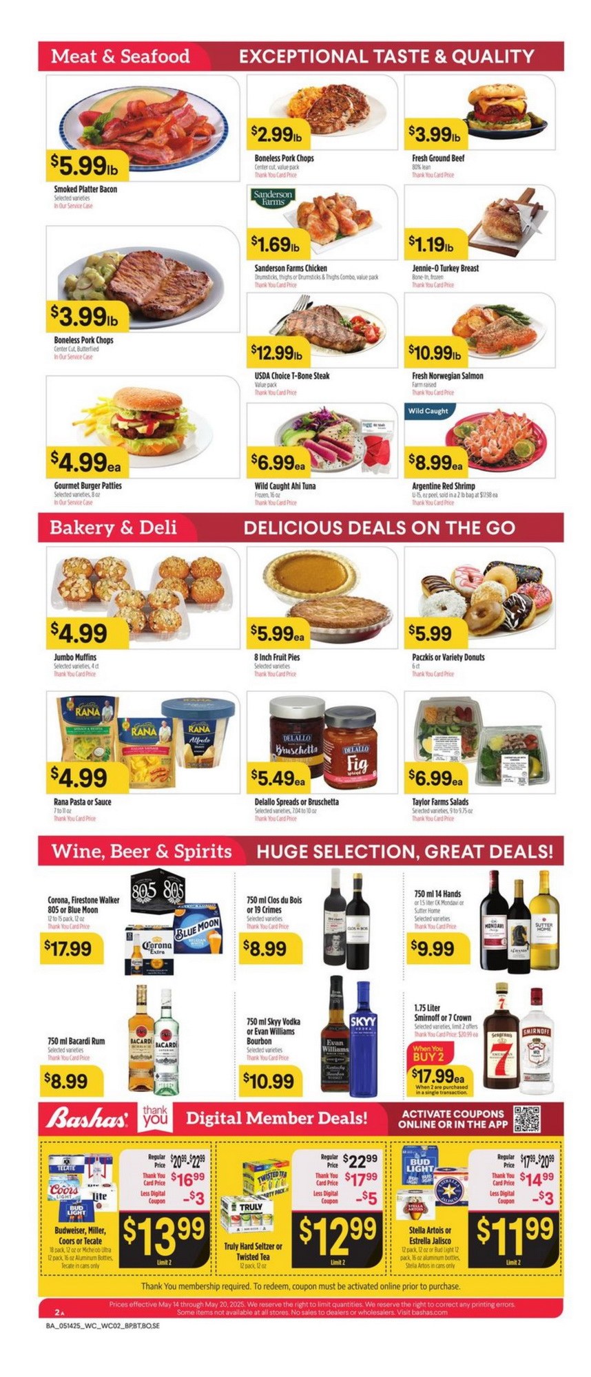 Bashas Weekly Ad May 14 – May 20, 2025