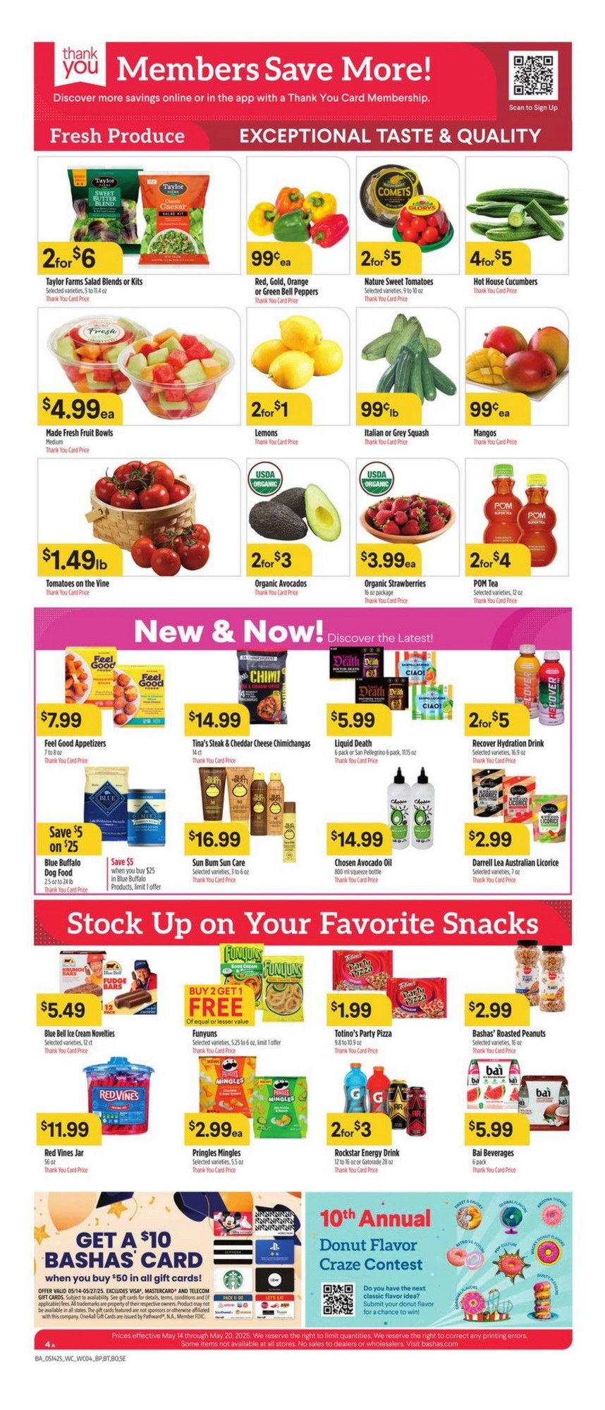 Bashas Weekly Ad May 14 – May 20, 2025