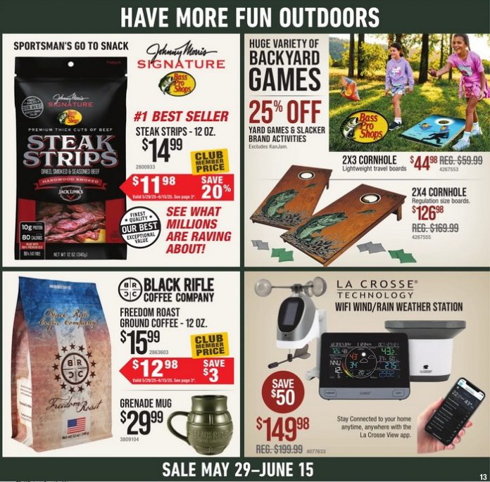 Bass Pro Shops Father's Day Sale May 29 – Jun 15, 2025