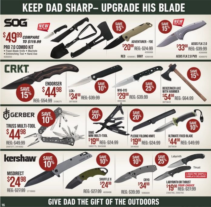 Bass Pro Shops Father's Day Sale May 29 – Jun 15, 2025