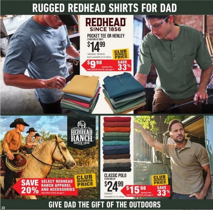 Bass Pro Shops Father's Day Sale May 29 – Jun 15, 2025