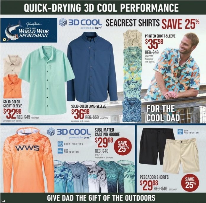 Bass Pro Shops Father's Day Sale May 29 – Jun 15, 2025