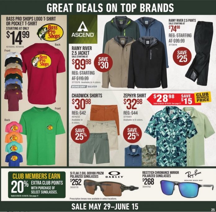 Bass Pro Shops Father's Day Sale May 29 – Jun 15, 2025