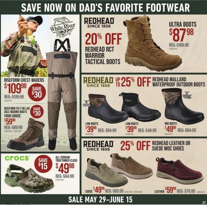 Bass Pro Shops Father's Day Sale May 29 – Jun 15, 2025
