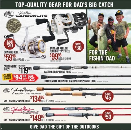 Bass Pro Shops Father's Day Sale May 29 – Jun 15, 2025
