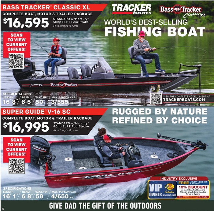 Bass Pro Shops Father's Day Sale May 29 – Jun 15, 2025