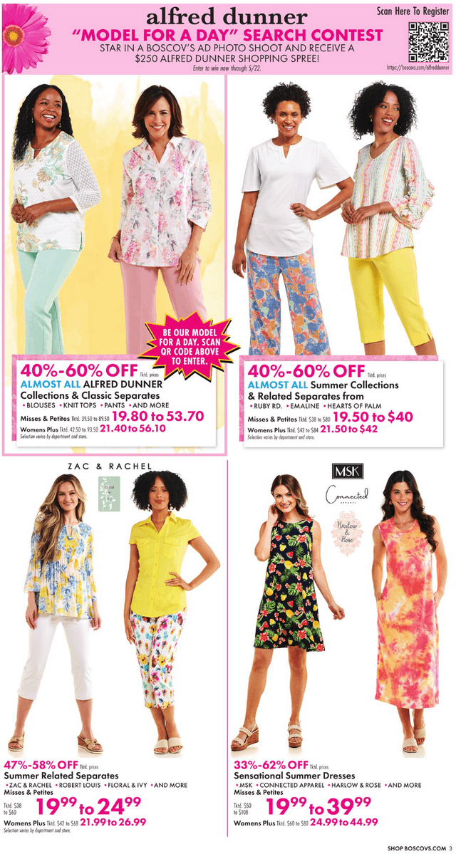 Boscov's Weekly Ad May 08 – May 14, 2025 (Mother's Day Promotion Included)