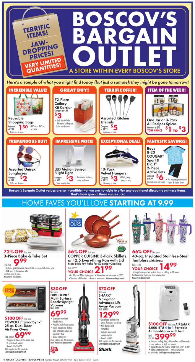 Boscov's Weekly Ad May 22 – May 28, 2025 (Memorial Day Promotion Included)
