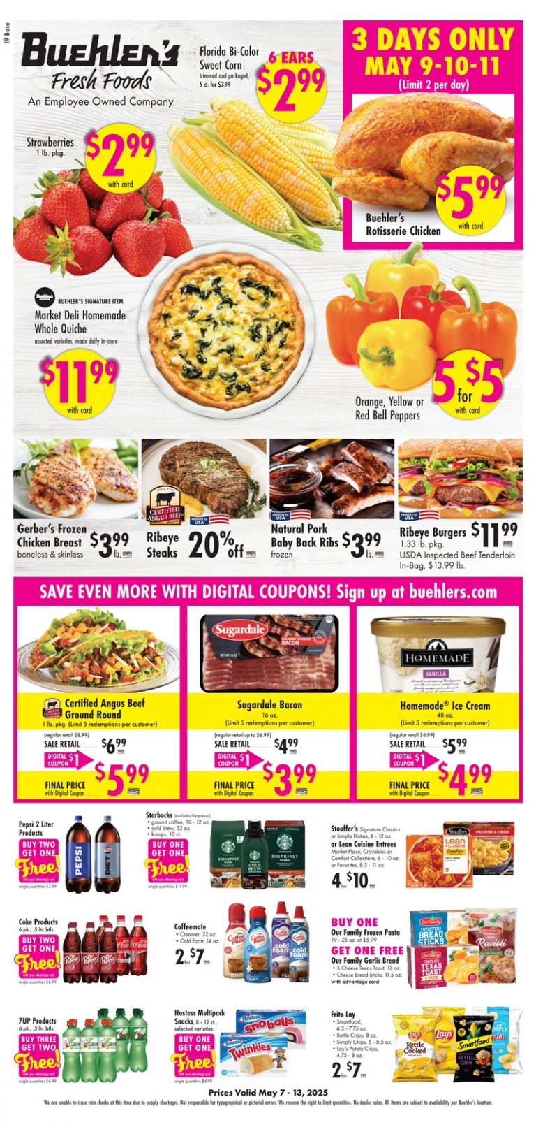 Buehler's Weekly Ad May 07 – May 13, 2025 (Mother's Day Promotion Included)