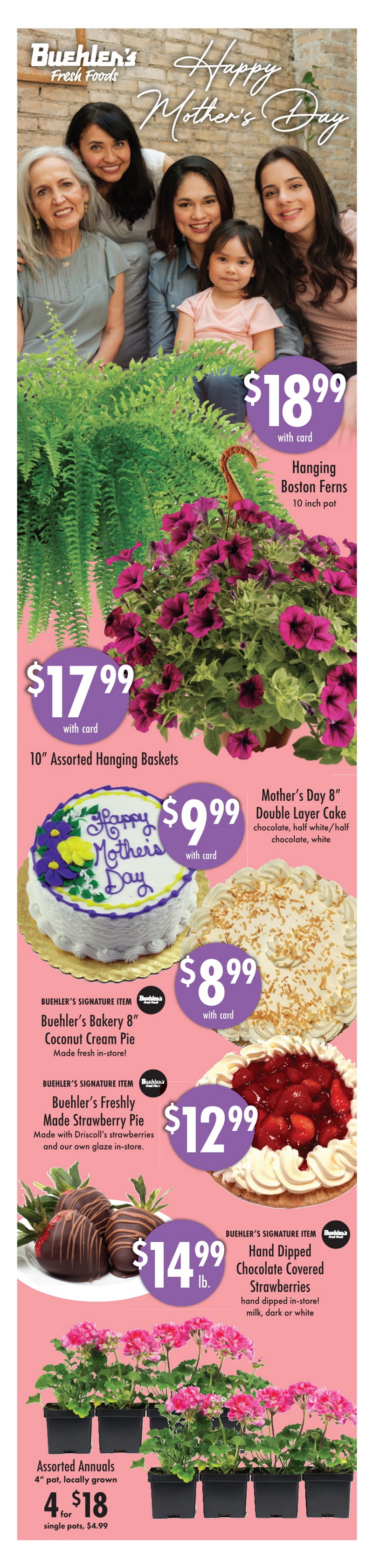 Buehler's Weekly Ad May 07 – May 13, 2025 (Mother's Day Promotion Included)
