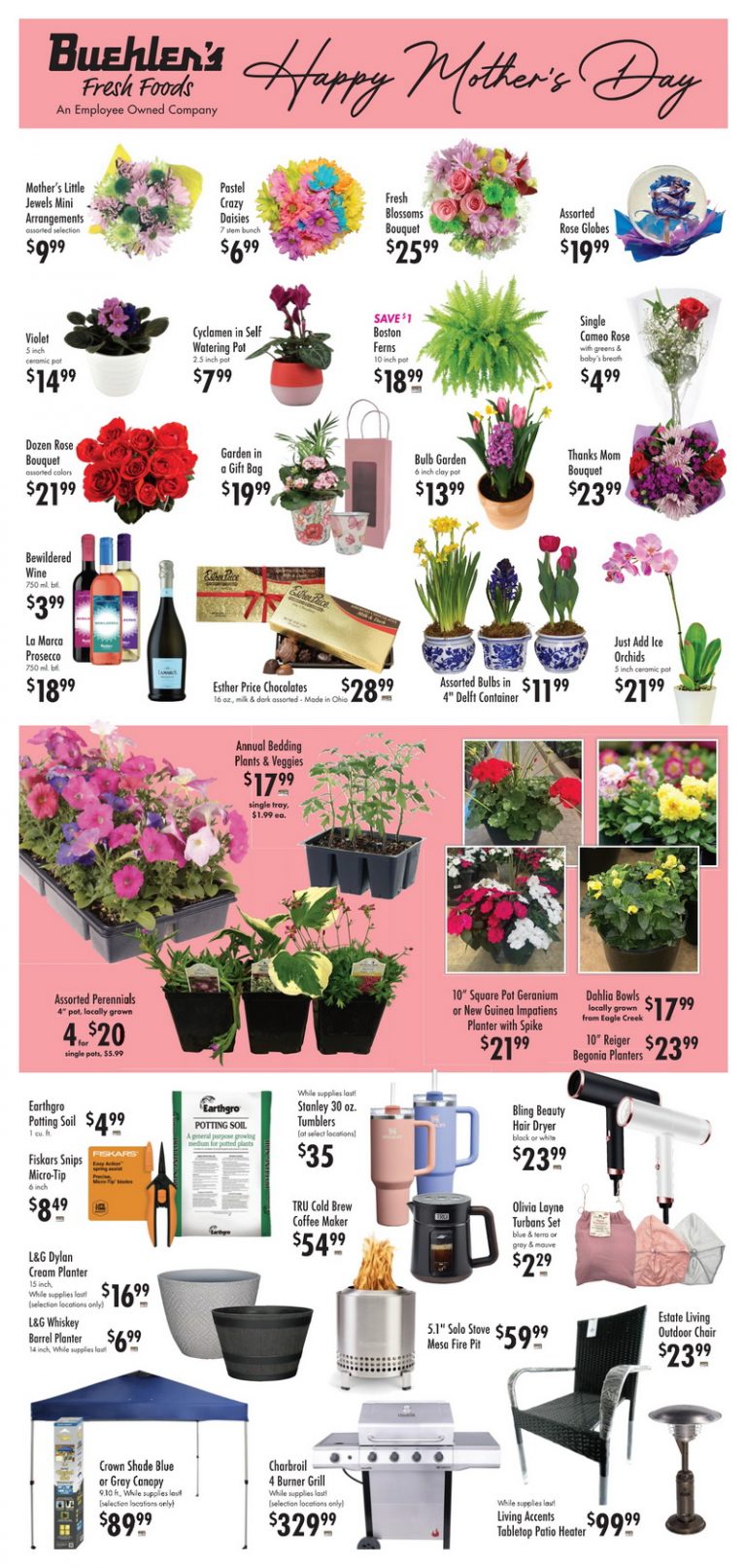 Buehler's Weekly Ad May 07 – May 13, 2025 (Mother's Day Promotion Included)