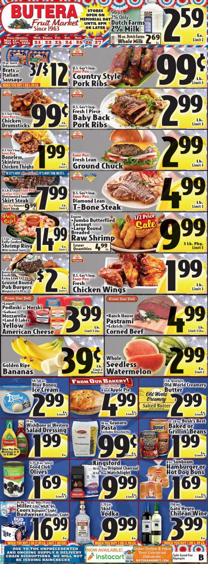 Butera Weekly Ad May 21 – May 27, 2025