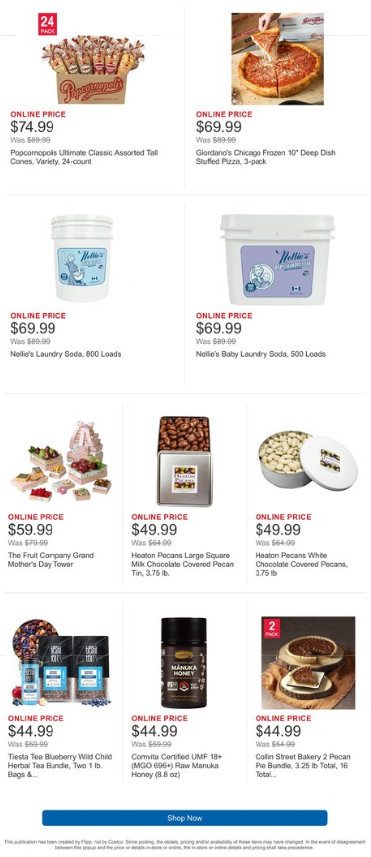 Costco Grocery & Household Essentials Sale May 05– May 11, 2025