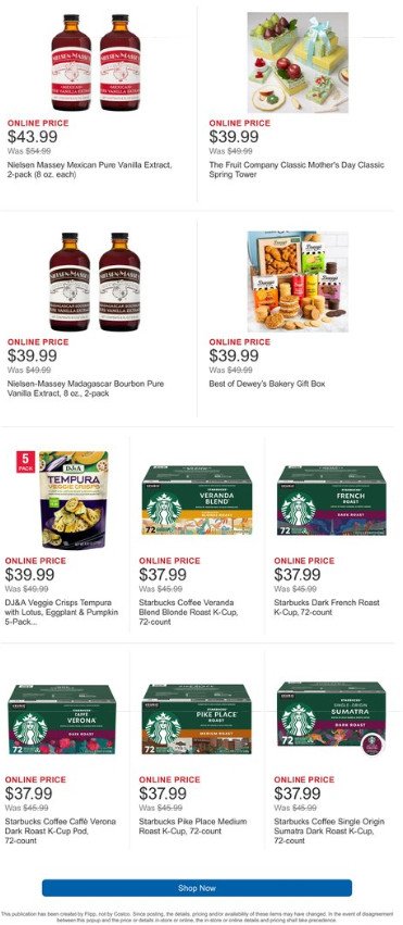 Costco Grocery & Household Essentials Sale May 05– May 11, 2025