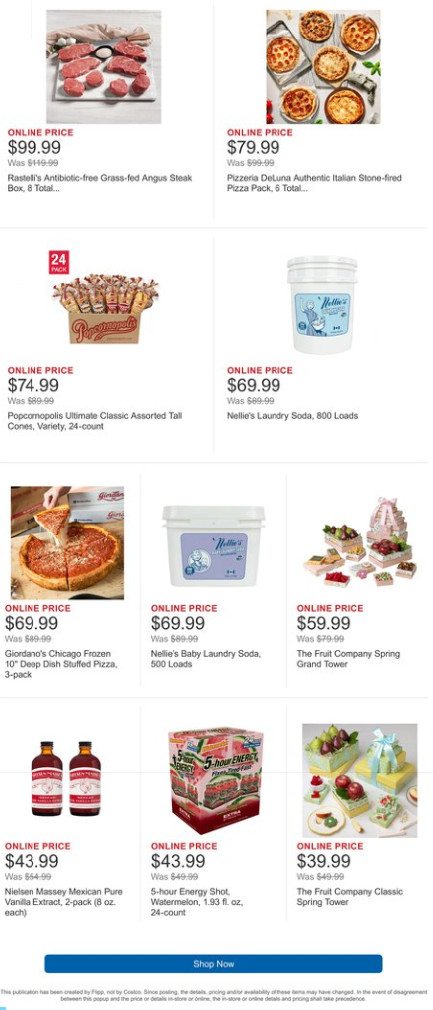 Costco Grocery & Household Essentials Sale May 20– May 25, 2025