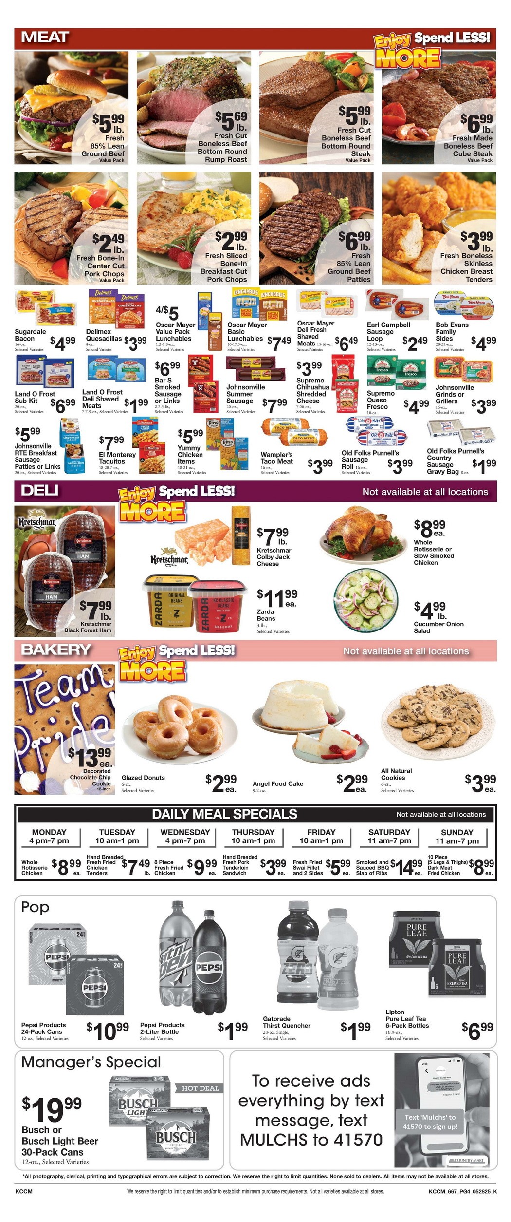 Country Mart Weekly Ad May 27 – Jun 02, 2025