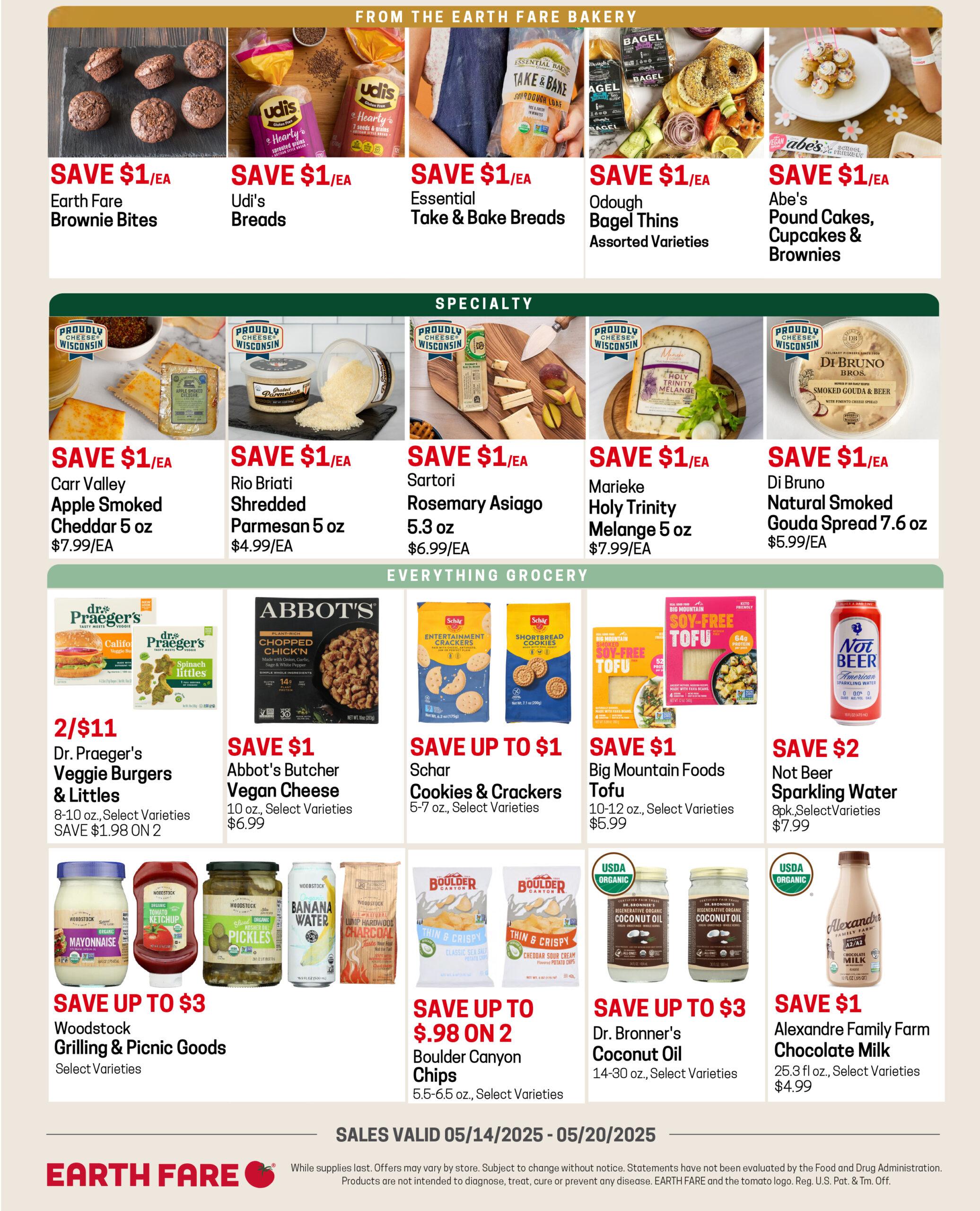 Earth Fare Weekly Ad May 14 – May 20, 2025