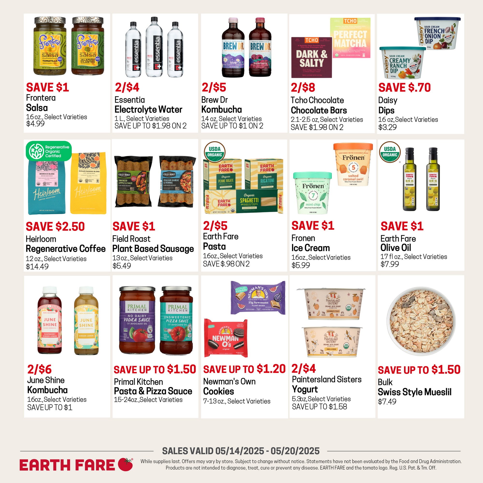 Earth Fare Weekly Ad May 14 – May 20, 2025