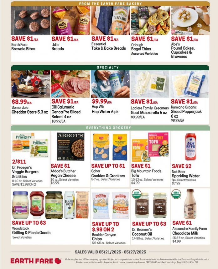 Earth Fare Weekly Ad May 21 – May 27, 2025
