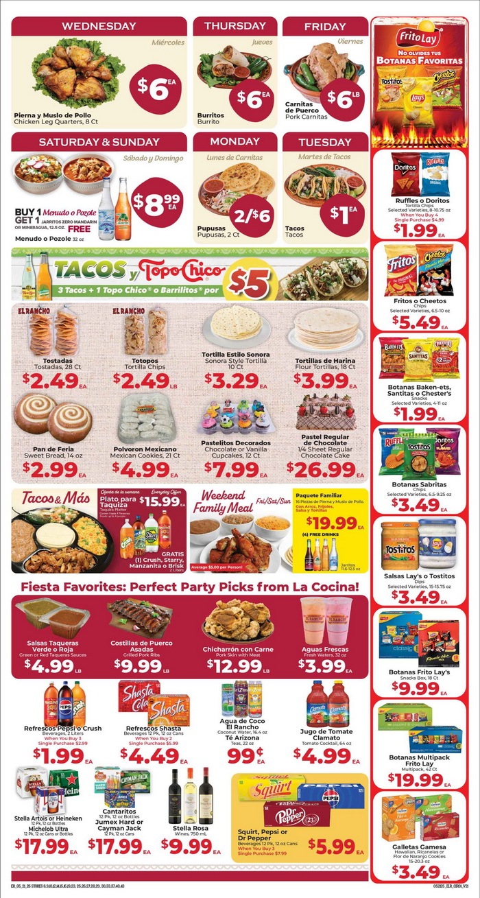 El Rancho Weekly Ad May 21 – May 27, 2025 (Memorial Day Promotion Included)