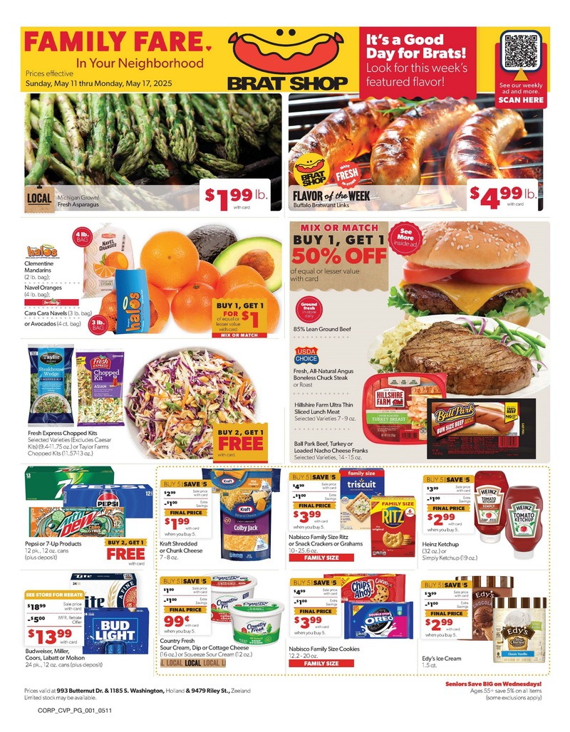 Family Fare Weekly Ad May 11 – May 17, 2025