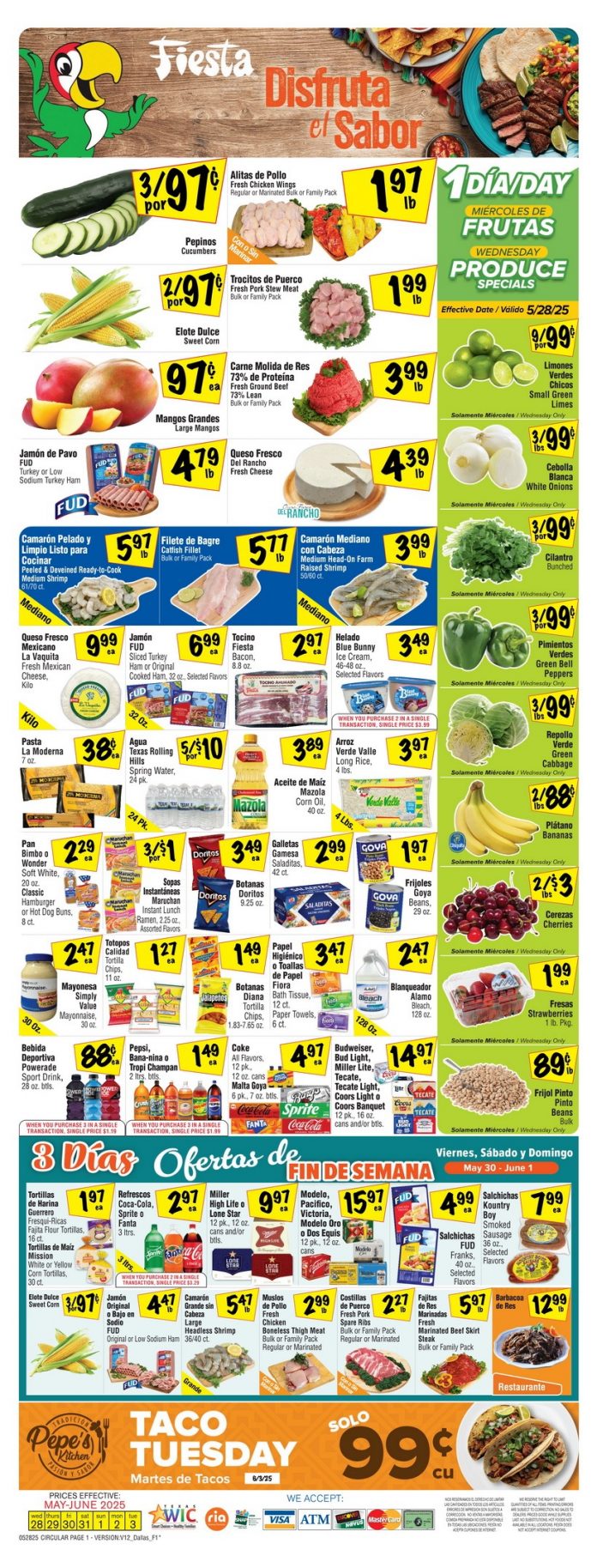 Fiesta Mart Weekly Ad May 28 – Jun 03, 2025