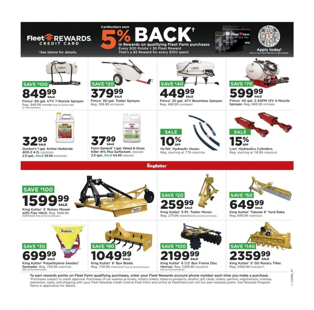Fleet Farm Weekly Ad May 01 – May 07, 2025