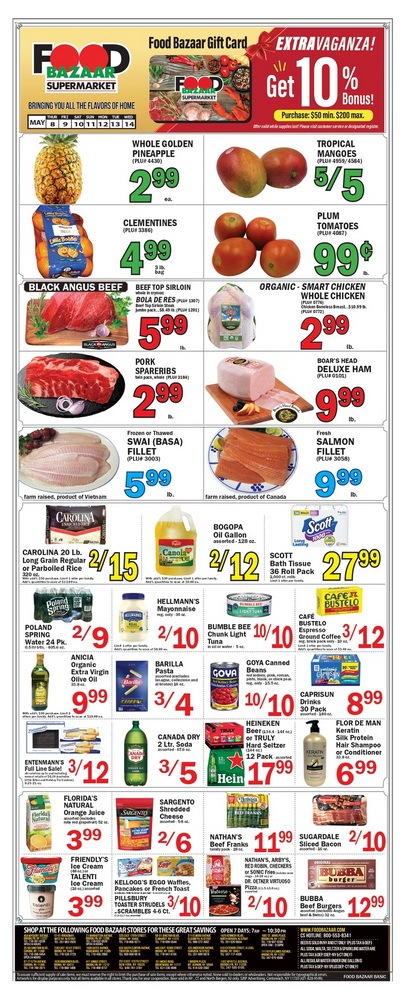Food Bazaar Weekly Ad May 08 – May 14, 2025