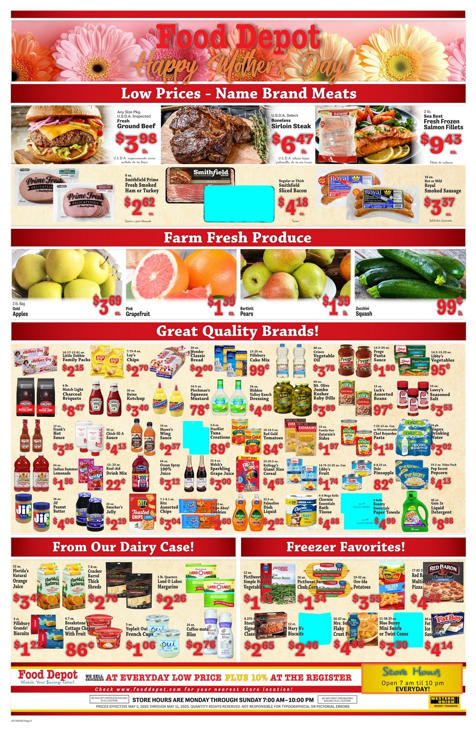 Food Depot Weekly Ad May 05 – May 11, 2025 (Mother's Day Promotion ...