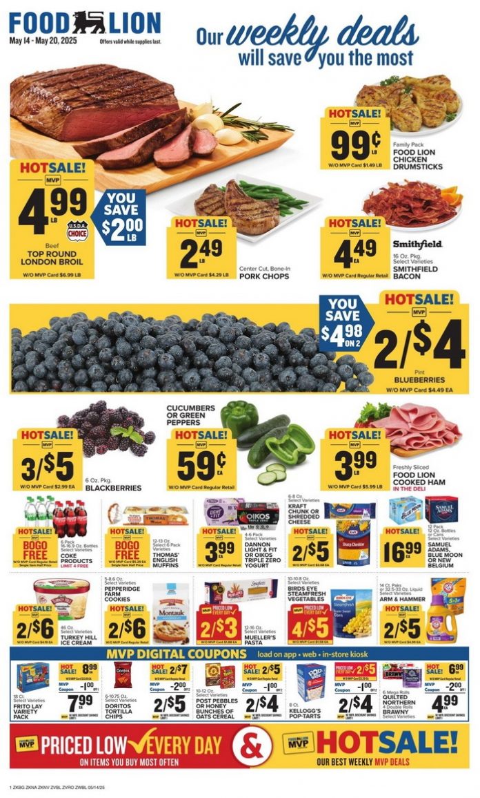 Food Lion Weekly Ad May 14 – May 20, 2025