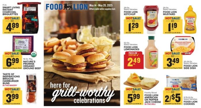 Food Lion Weekly Ad May 14 – May 20, 2025