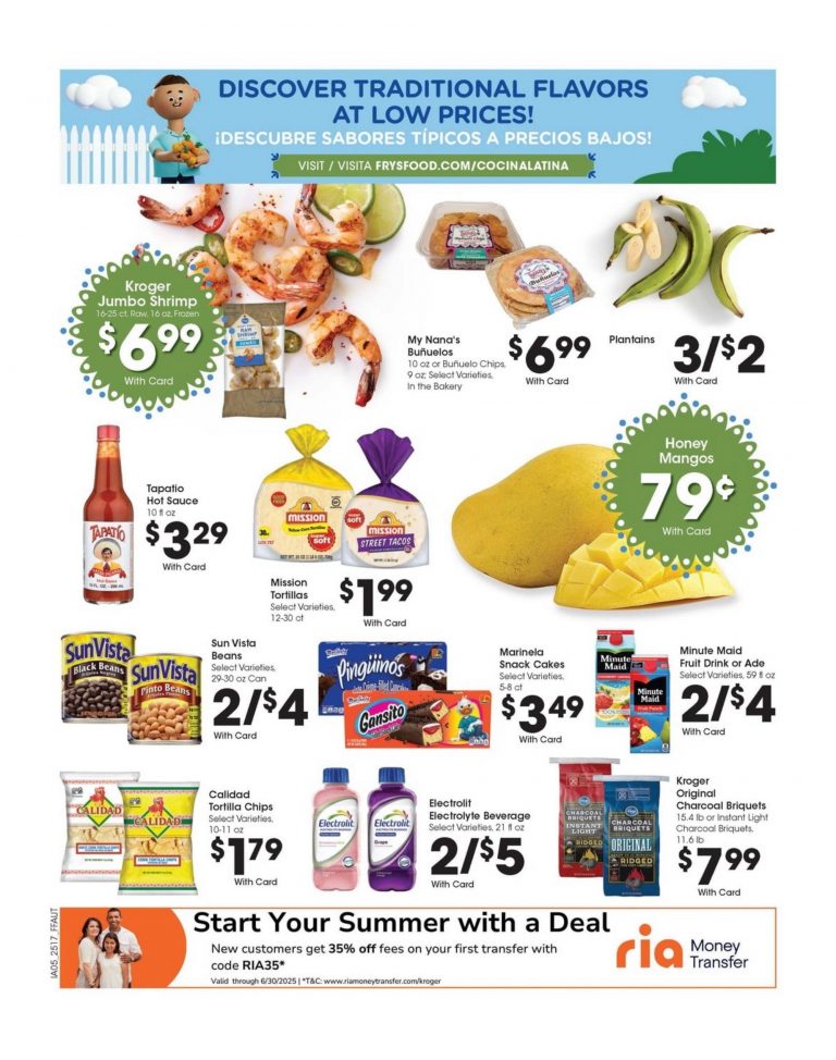 Fry's Food Weekly Ad May 28 – Jun 03, 2025