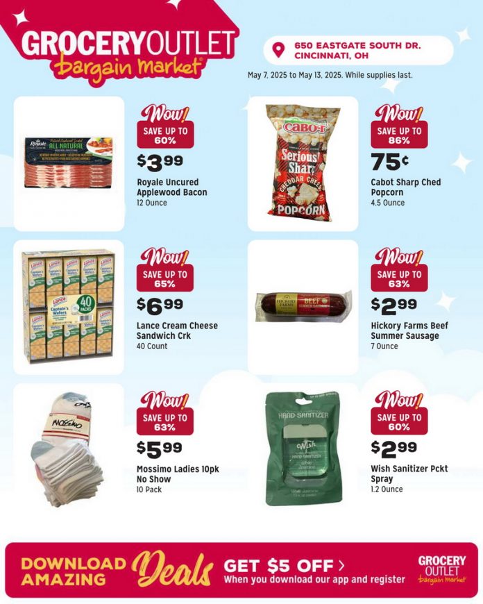 Grocery Outlet Weekly Ad May 07 – May 13, 2025