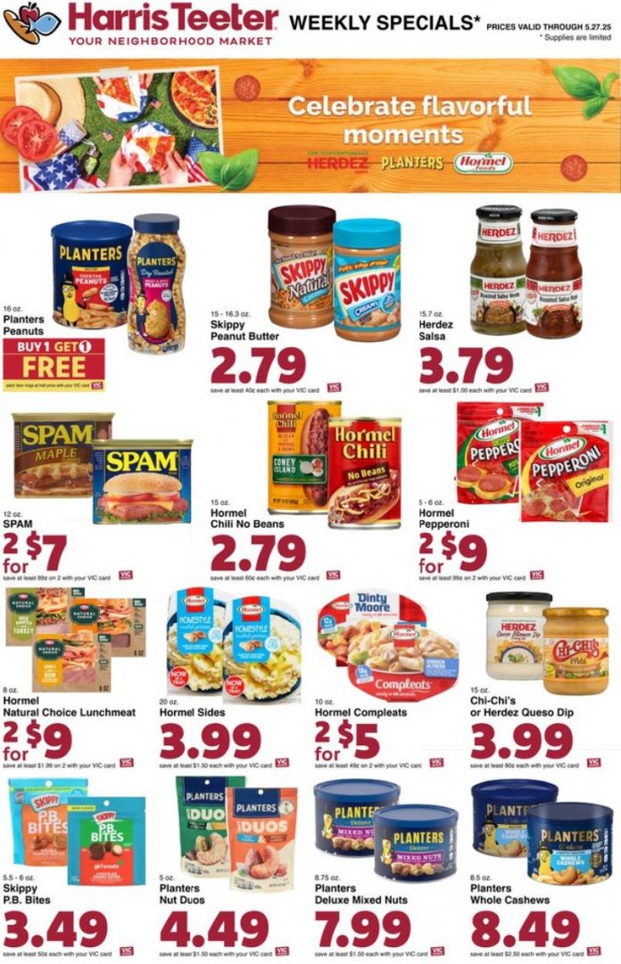 Harris Teeter Weekly Ad May 21 – May 27, 2025 (Memorial Day Promotion ...