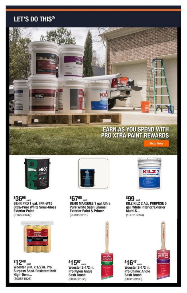 Home Depot Pro Weekly Ad May 05 – May 12, 2025
