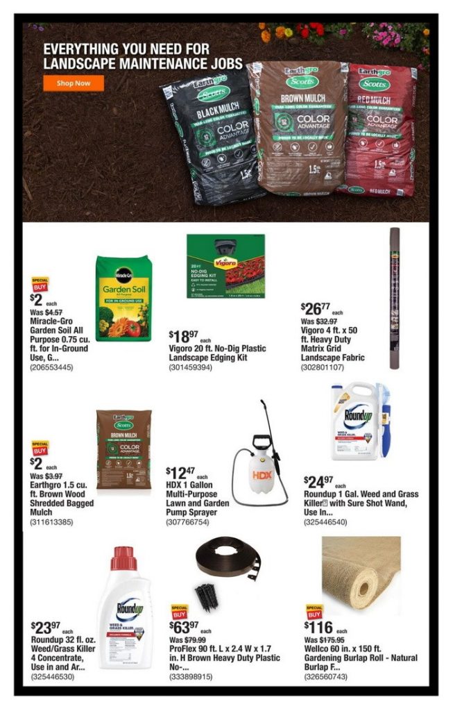 Home Depot Pro Weekly Ad May 05 – May 12, 2025