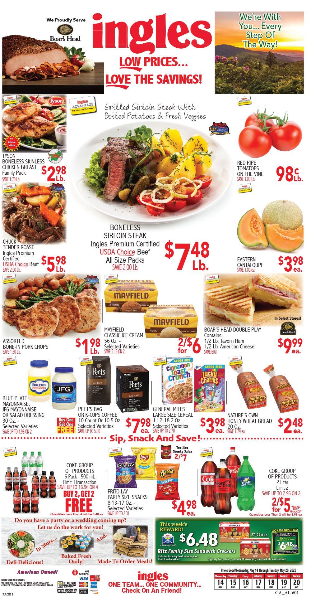 Ingles Weekly Ad May 14 – May 20, 2025