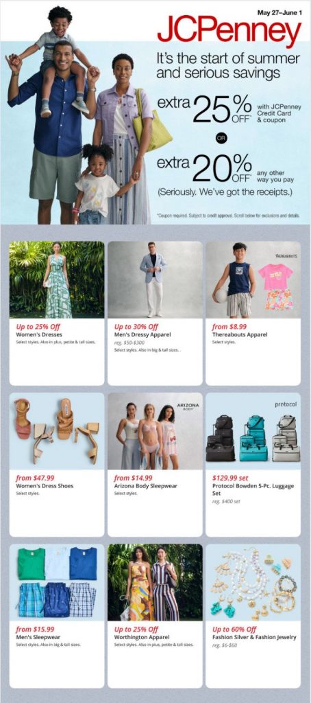 JCPenney Store Ad May 27 – Jun 01, 2025
