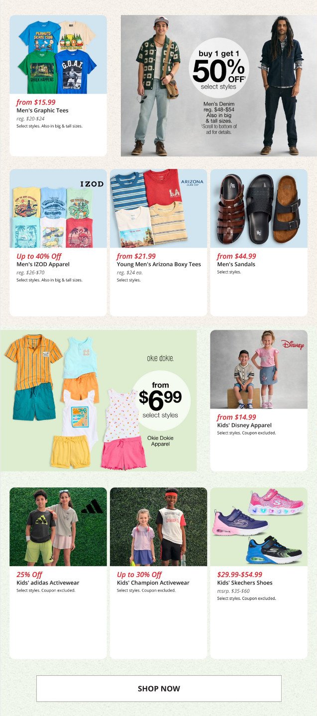 JCPenney Store Ad May 27 – Jun 01, 2025