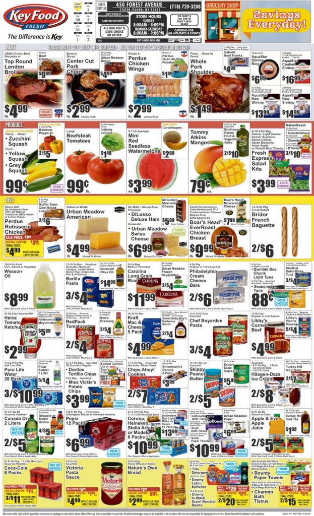 Key Food Weekly Ad May 30 – Jun 05, 2025
