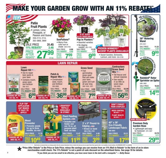 Menards Weekly Ad May 15 – May 26, 2025 (Memorial Day Promotion Included)