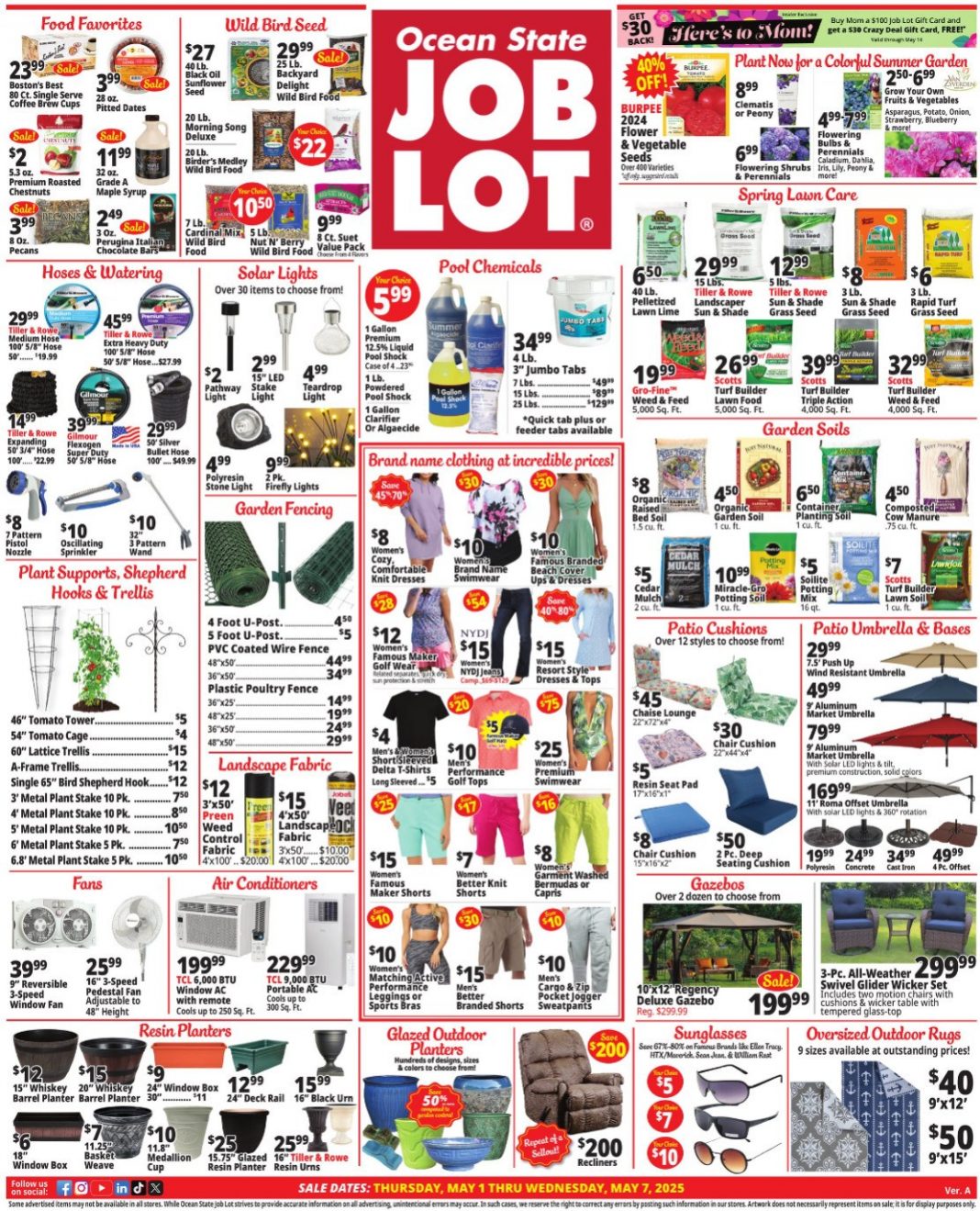 Ocean State Job Lot Weekly Ad May 01 – May 07, 2025 (Mother's Day ...