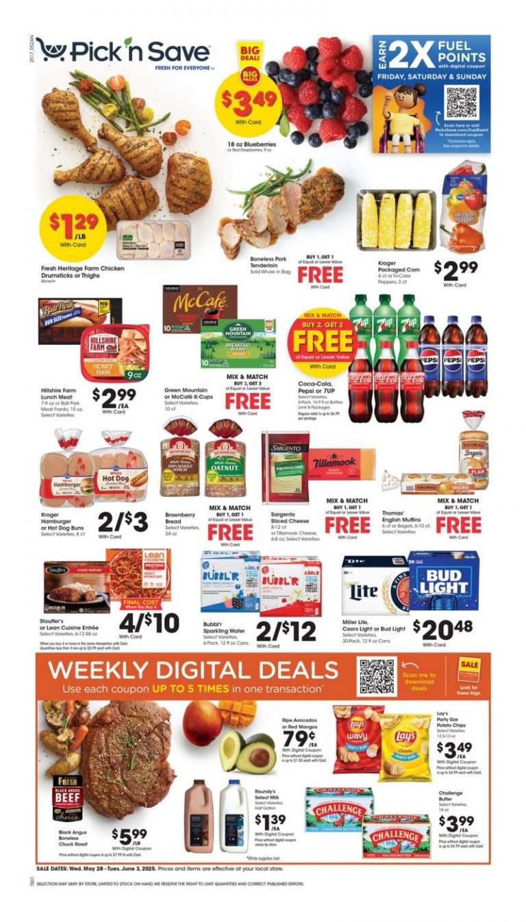Pick 'n Save Weekly Ad May 28 – Jun 03, 2025
