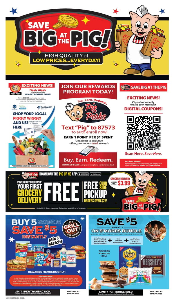 Piggly Wiggly Weekly Ad May 21– May 27, 2025 (Memorial Day Promotion ...