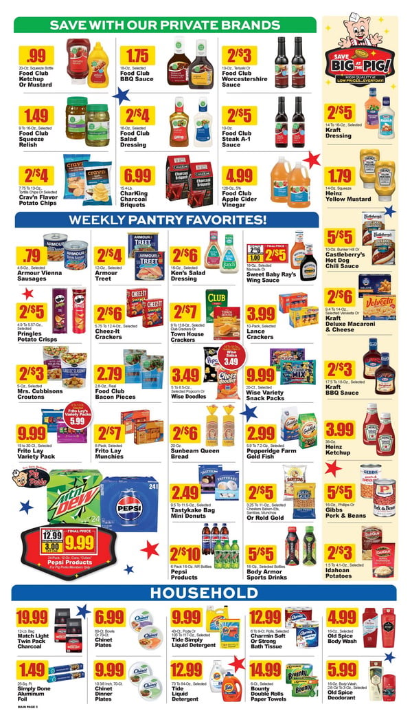 Piggly Wiggly Weekly Ad May 21– May 27, 2025 (Memorial Day Promotion ...