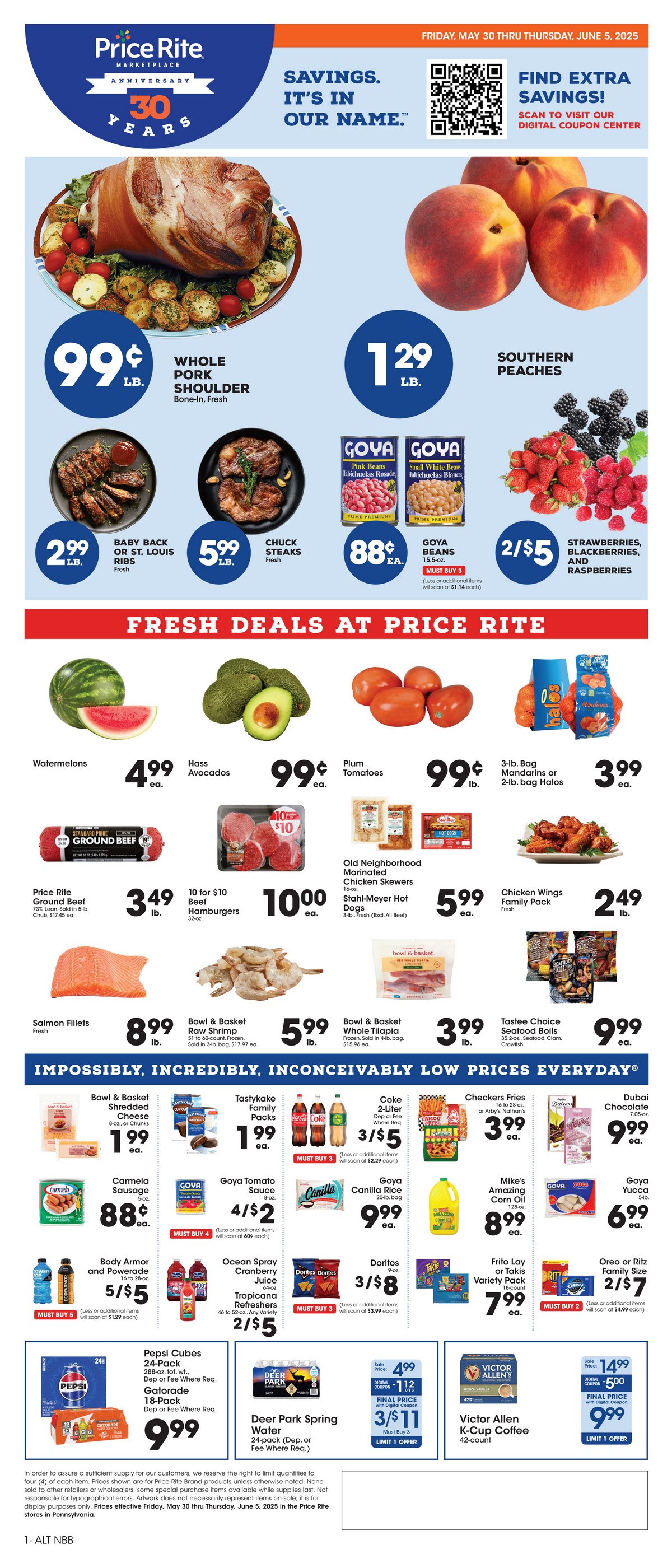 Price Rite Weekly Ad May 30 – Jun 05, 2025