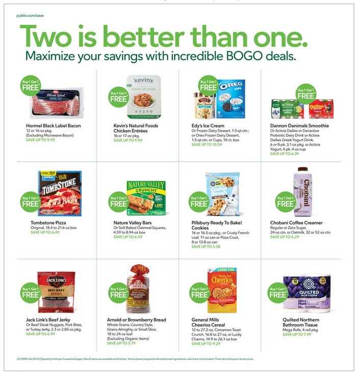 Publix Weekly Ad May 28 – Jun 03, 2025